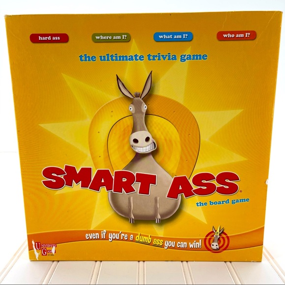University Games | Games | Smart Ass Outrageous Fast Paced Party Game ...
